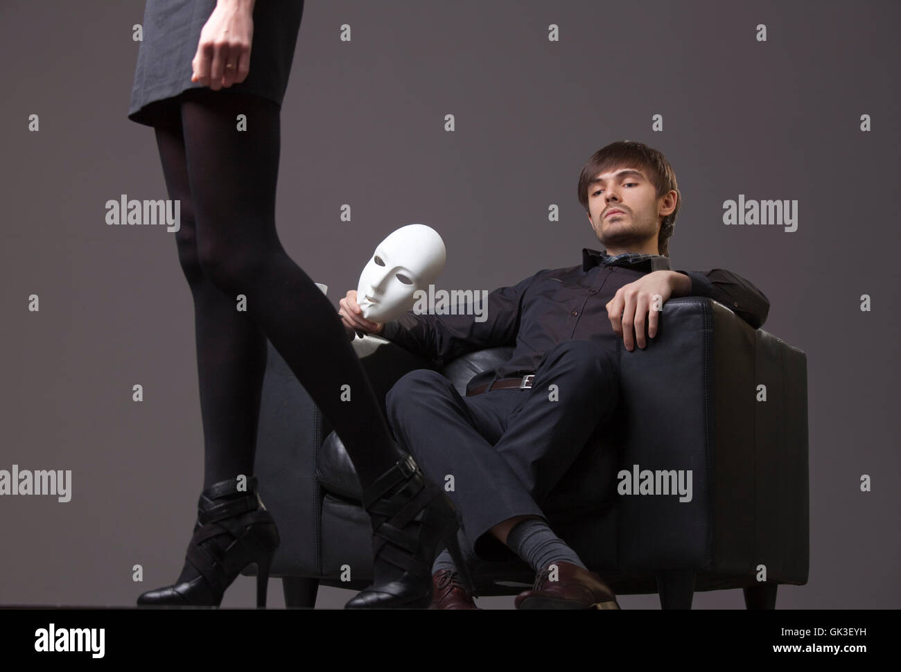 Business woman pantyhose legs hi-res stock photography and images - Alamy