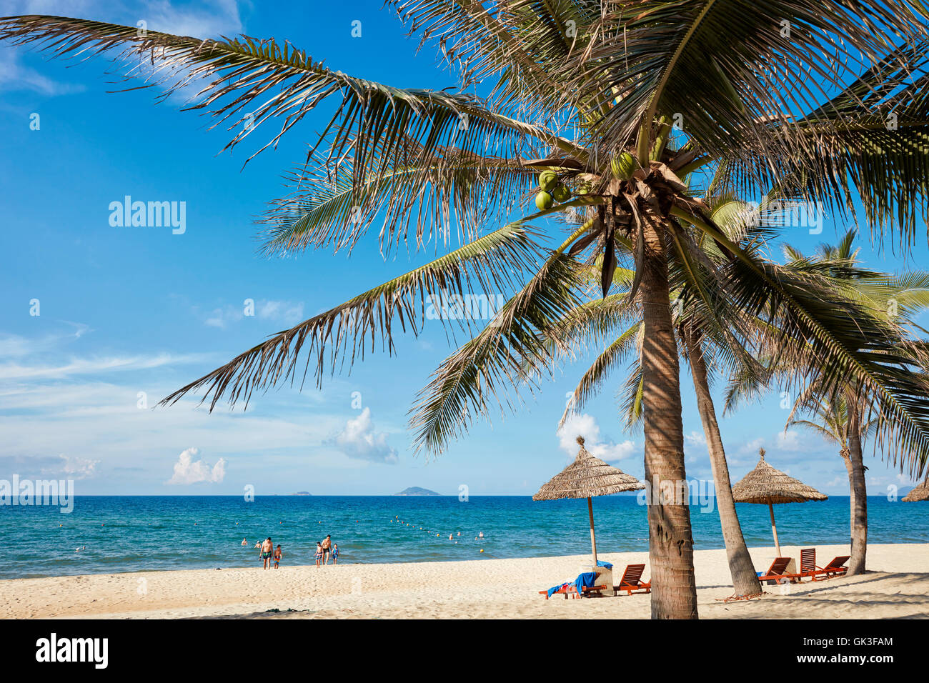 Cua Dai Beach. Hoi An, Quang Nam Province, Vietnam Stock Photo - Alamy