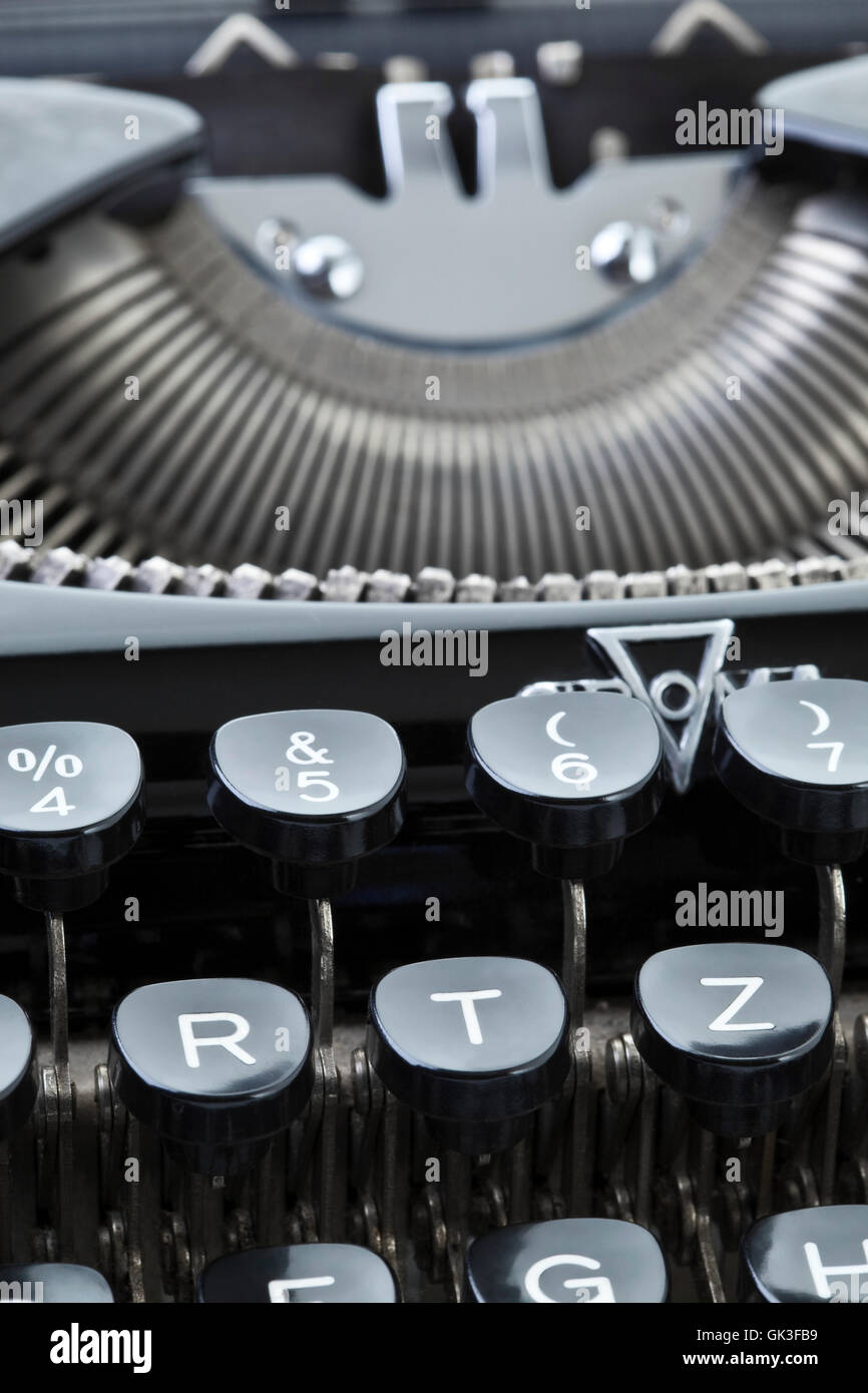 Old typewriter hi-res stock photography and images - Alamy
