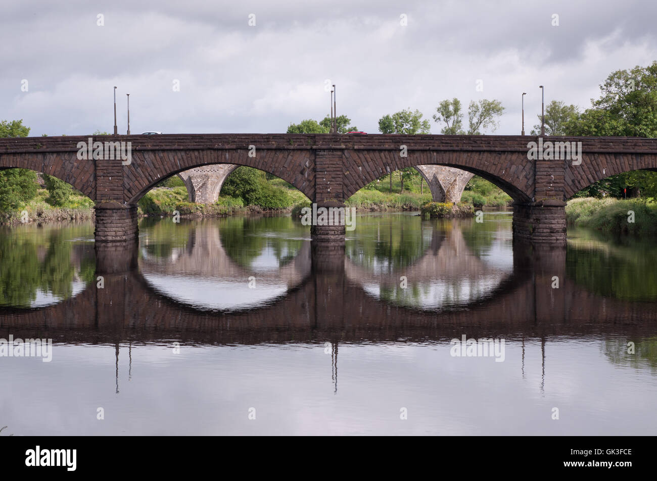 A bridge over the river Forth in Stirling, Scotland Stock Photo - Alamy