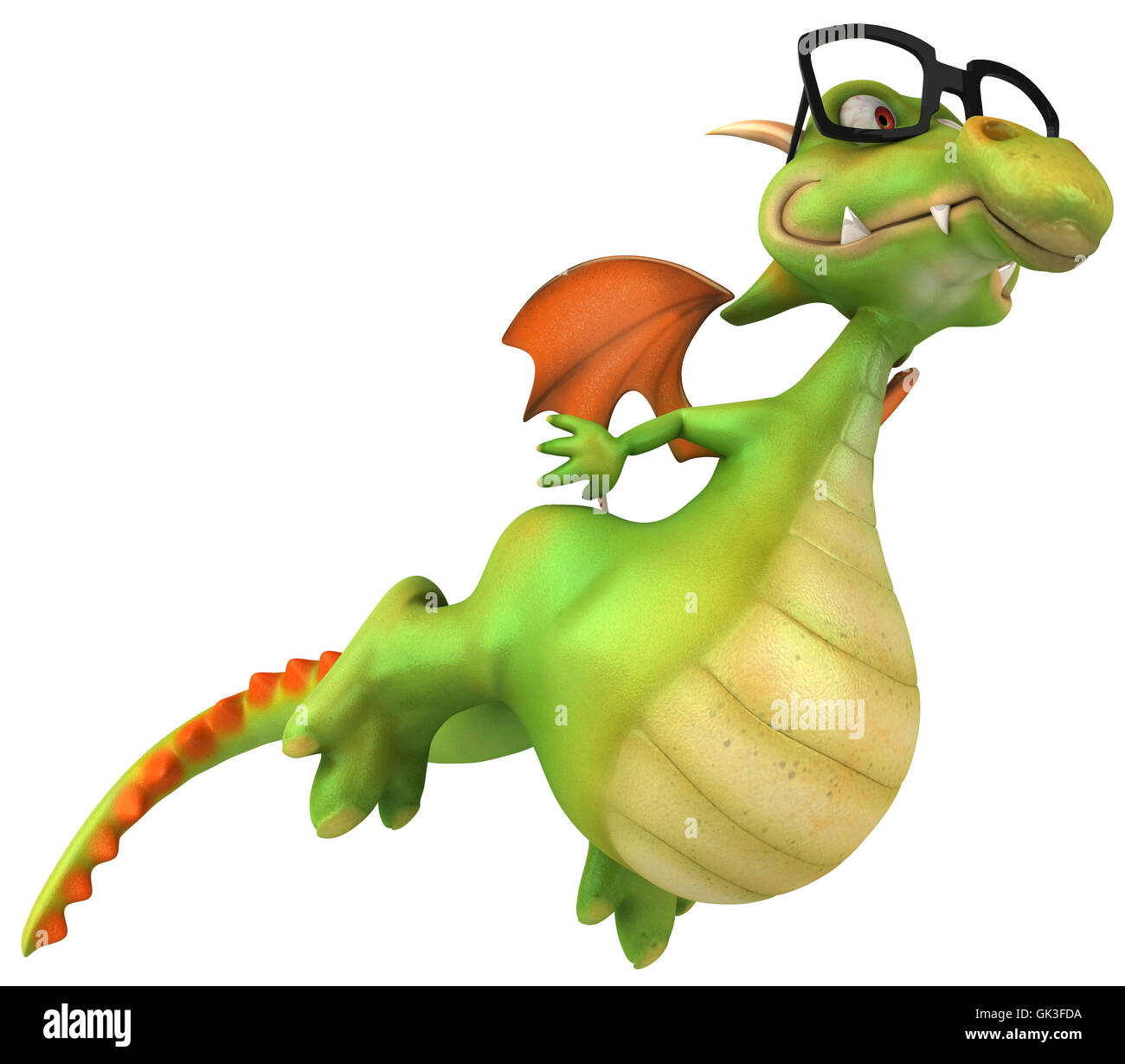 Cheerful cartoon animal Cut Out Stock Images & Pictures - Alamy