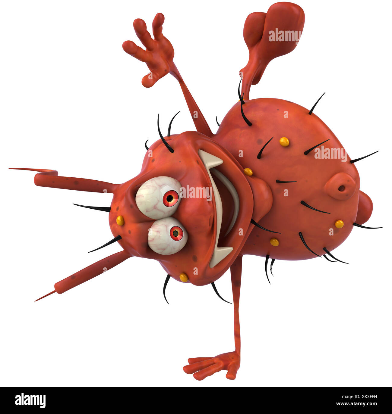monster virus germ Stock Photo - Alamy