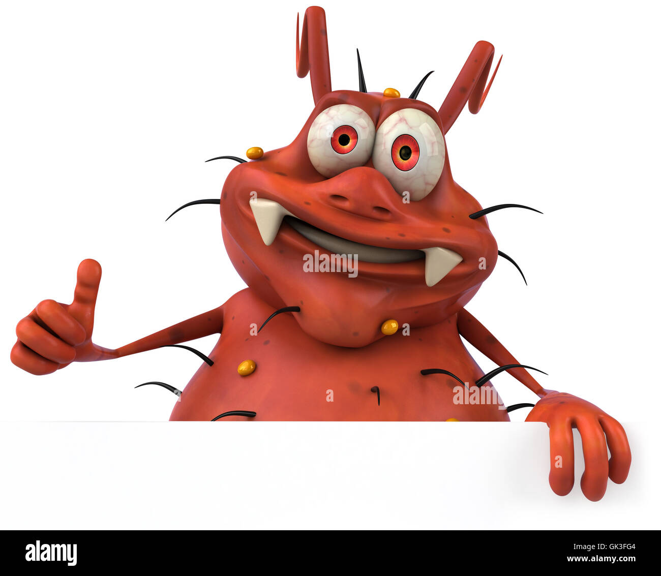 monster virus germ Stock Photo - Alamy