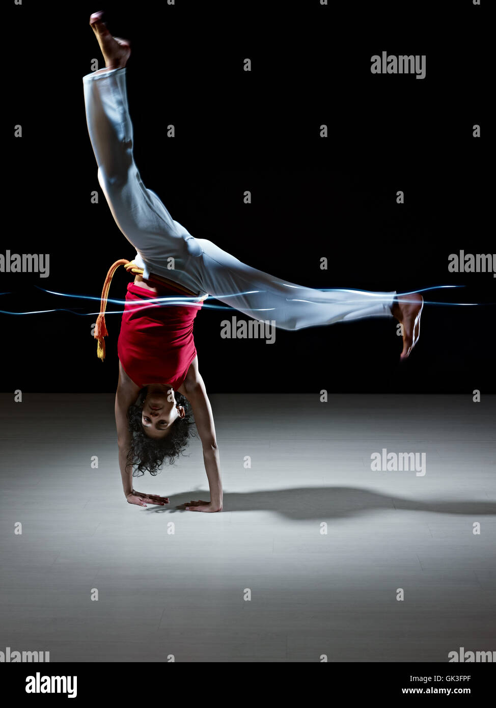 woman acrobatics acrobat Stock Photo - Alamy