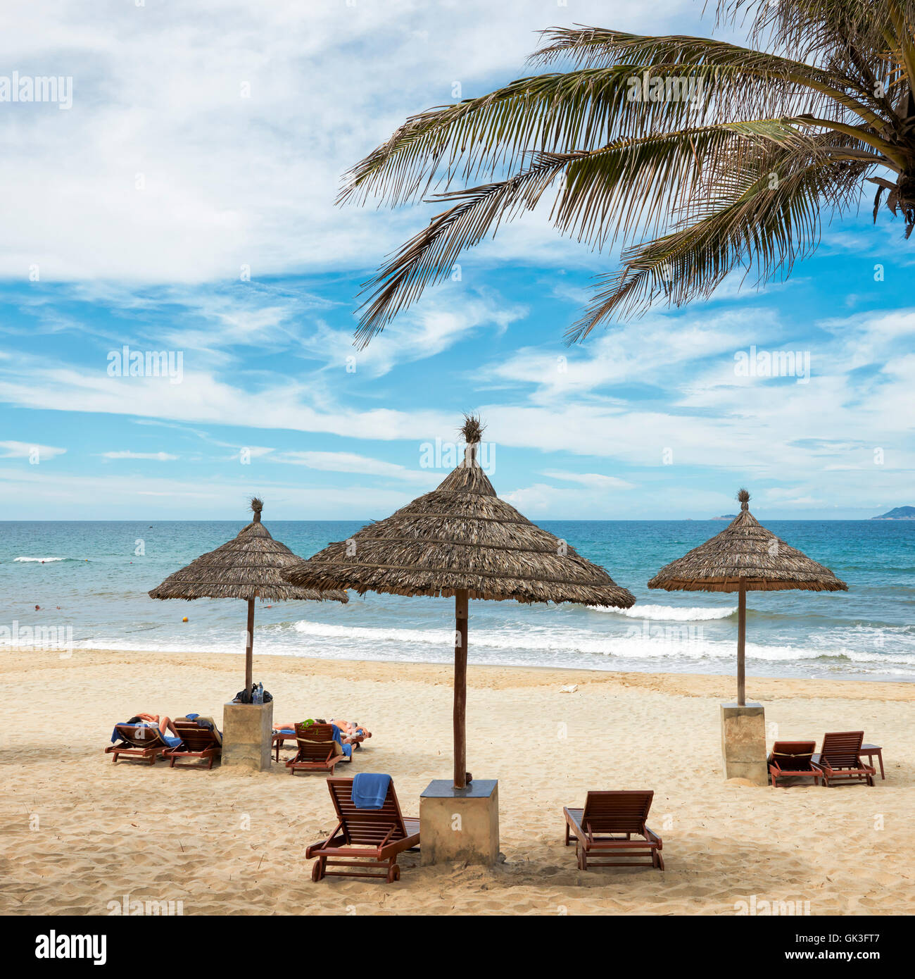 Cua Dai Beach. Hoi An, Quang Nam Province, Vietnam Stock Photo - Alamy