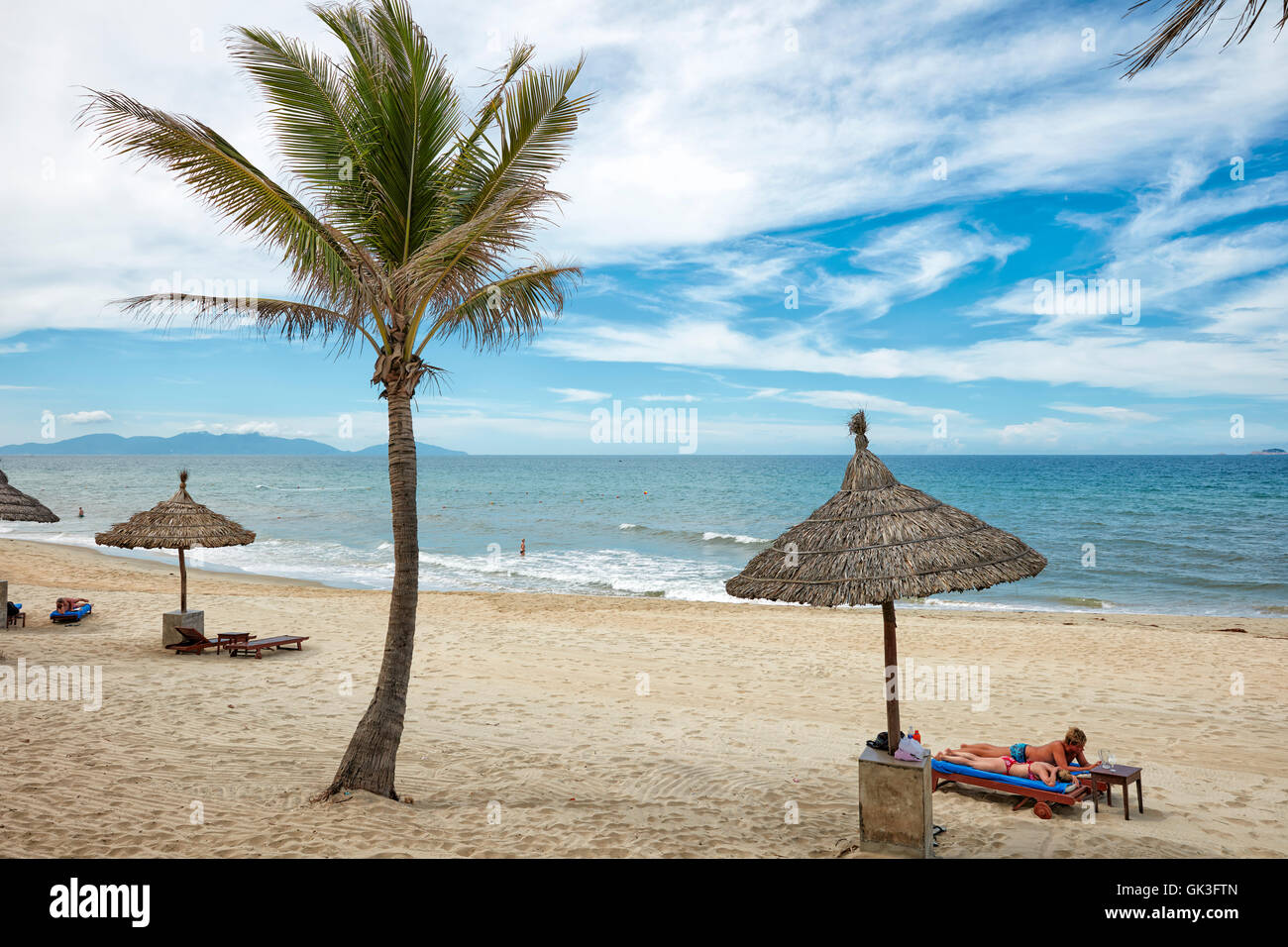 Cua Dai Beach. Hoi An, Quang Nam Province, Vietnam Stock Photo - Alamy