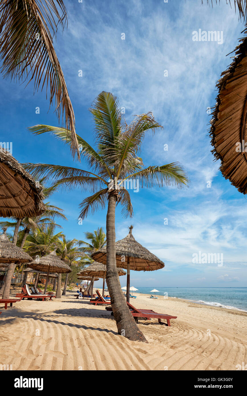 Cua Dai Beach. Hoi An, Quang Nam Province, Vietnam Stock Photo - Alamy