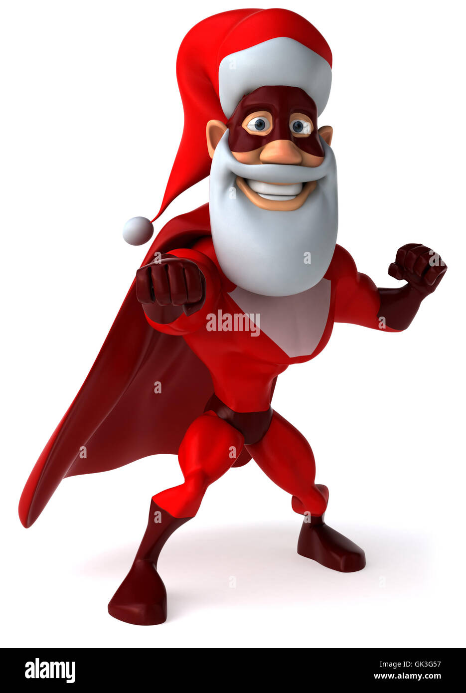 strong christmas hero Stock Photo - Alamy