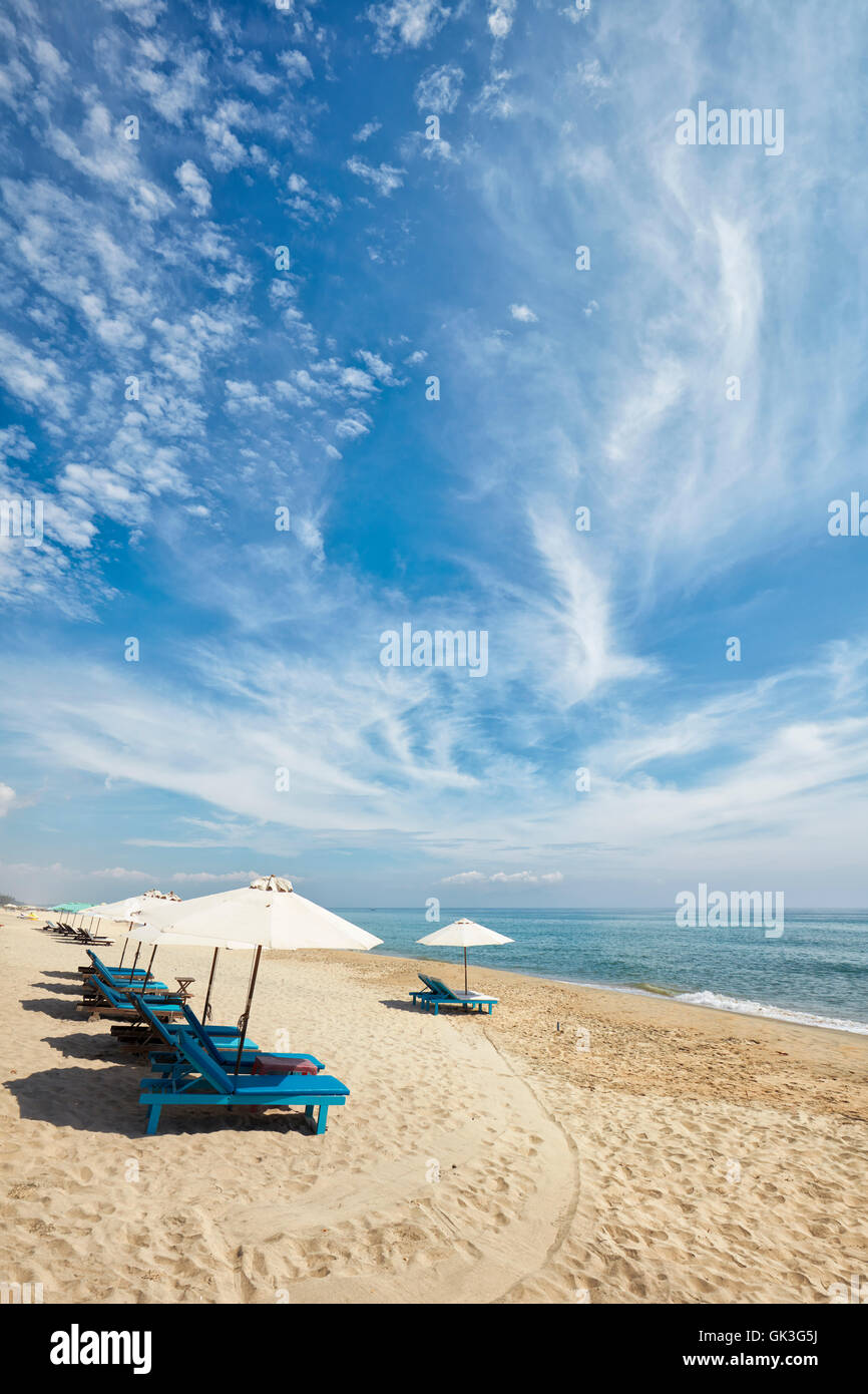 Cua Dai Beach. Hoi An, Quang Nam Province, Vietnam Stock Photo - Alamy
