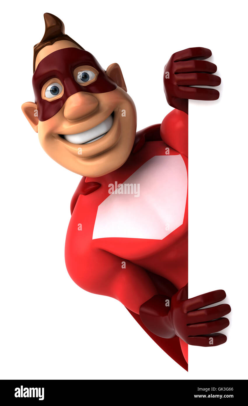 Strong crime hero cartoon super hi-res stock photography and images - Alamy