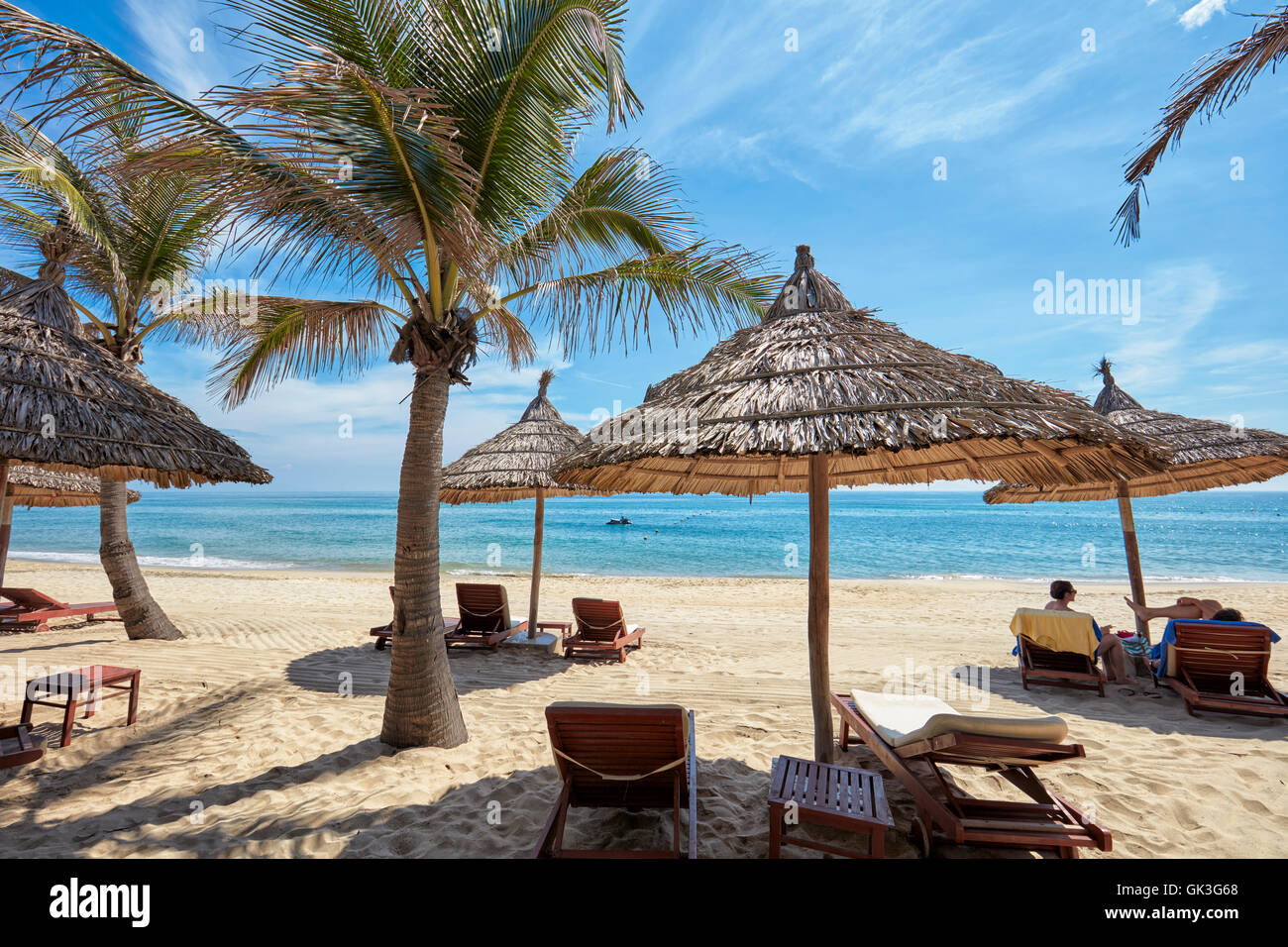 Cua Dai Beach. Hoi An, Quang Nam Province, Vietnam Stock Photo - Alamy
