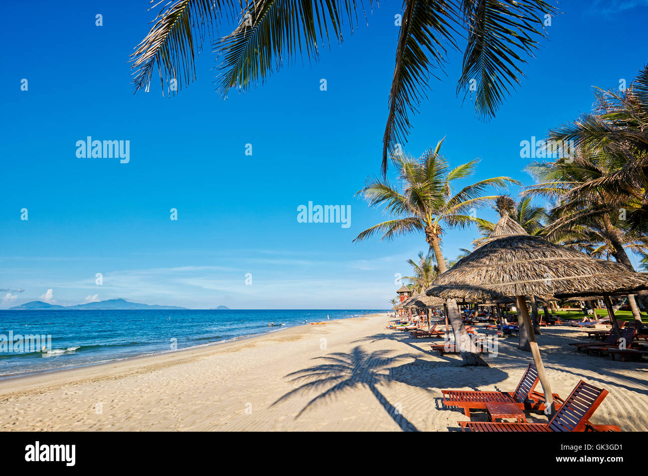 Cua Dai Beach. Hoi An, Quang Nam Province, Vietnam Stock Photo - Alamy