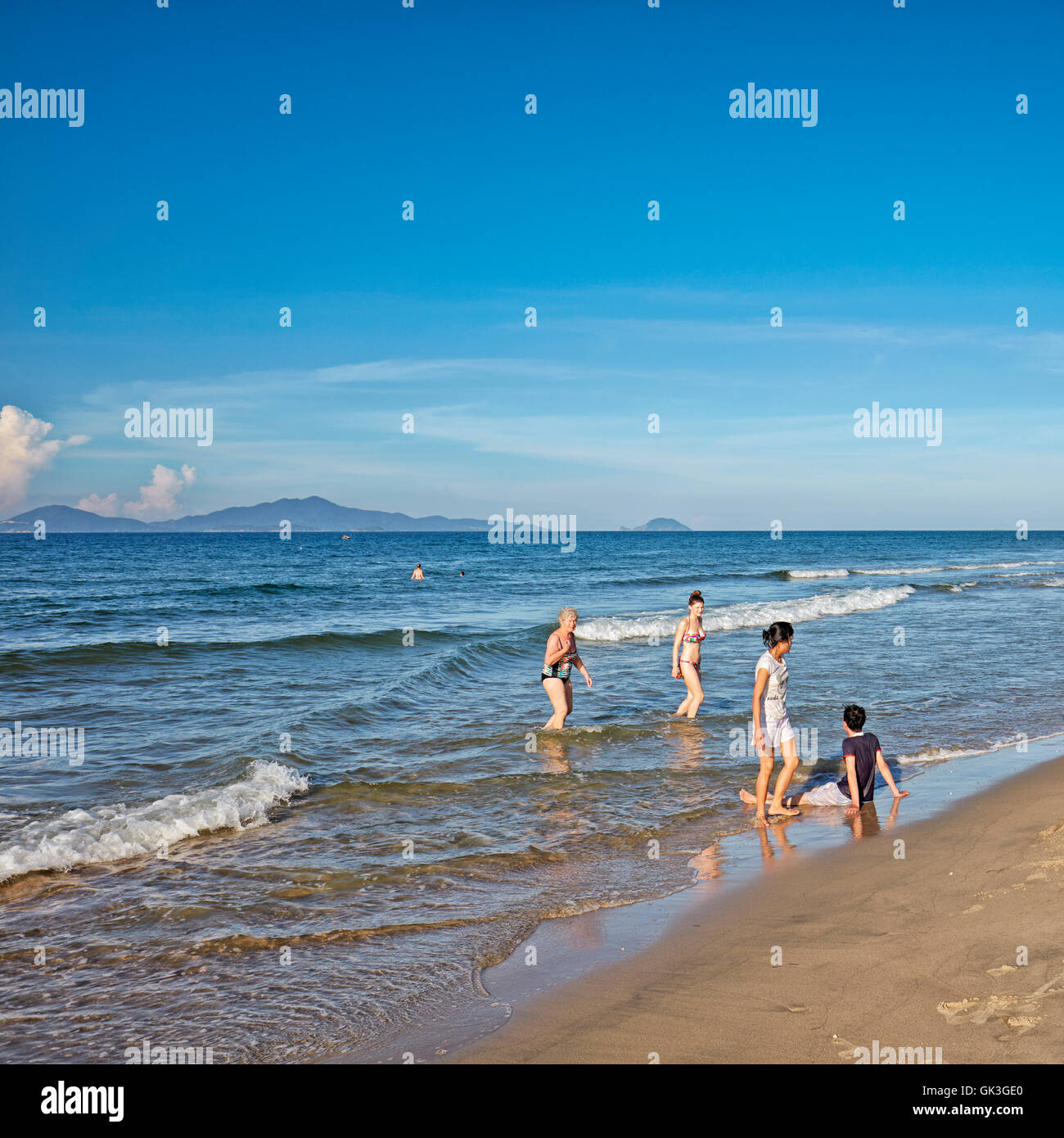 Cua Dai Beach. Hoi An, Quang Nam Province, Vietnam Stock Photo - Alamy