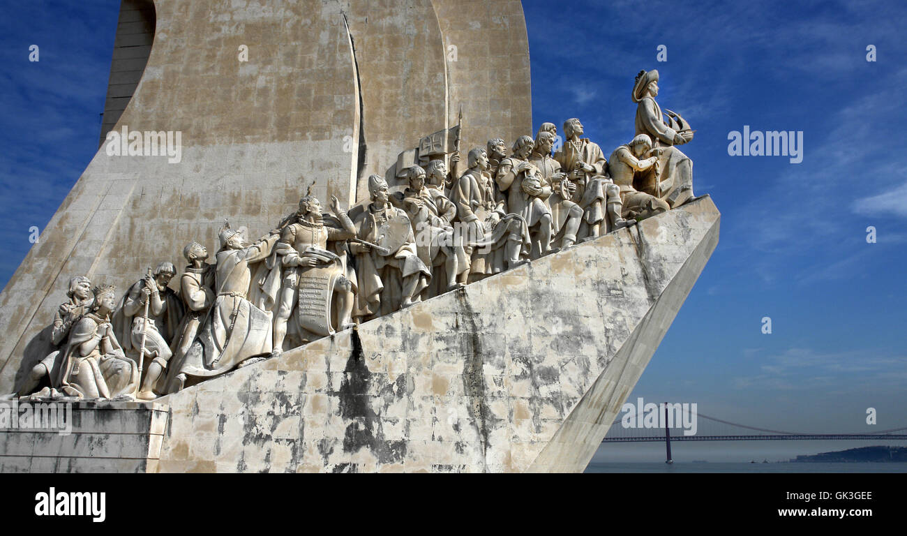 belem discovery monument Stock Photo - Alamy