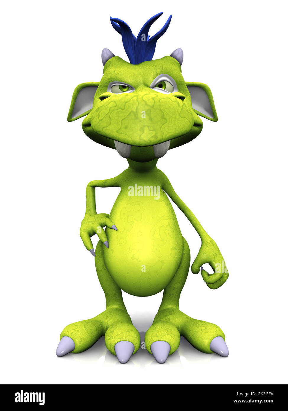 Angry monster cartoon hi-res stock photography and images - Alamy