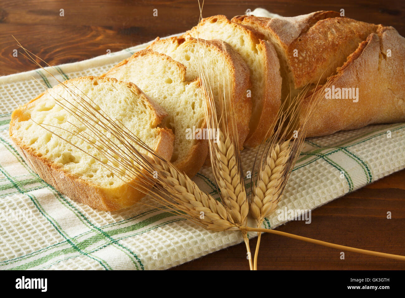 food aliment bread Stock Photo - Alamy