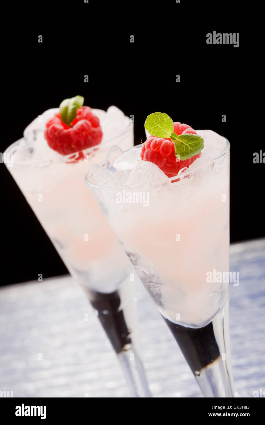 cold alcohol fruit Stock Photo - Alamy