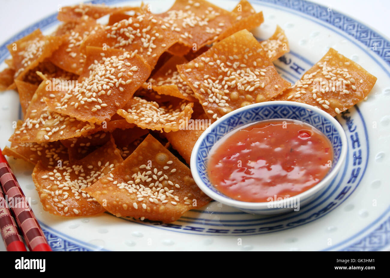 asia sesame cracker Stock Photo - Alamy