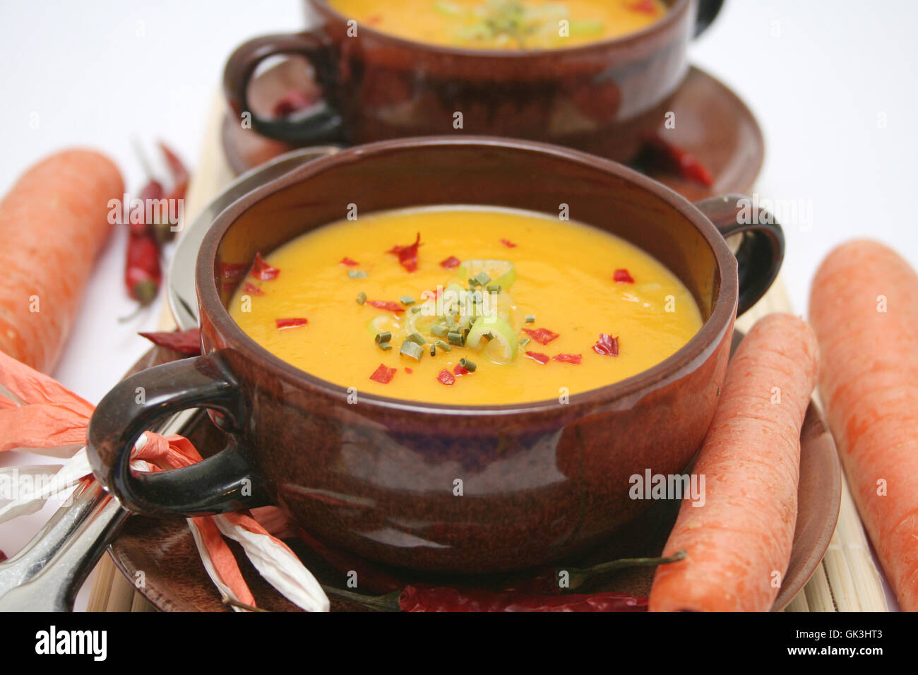 vegetable carrots pottage Stock Photo - Alamy