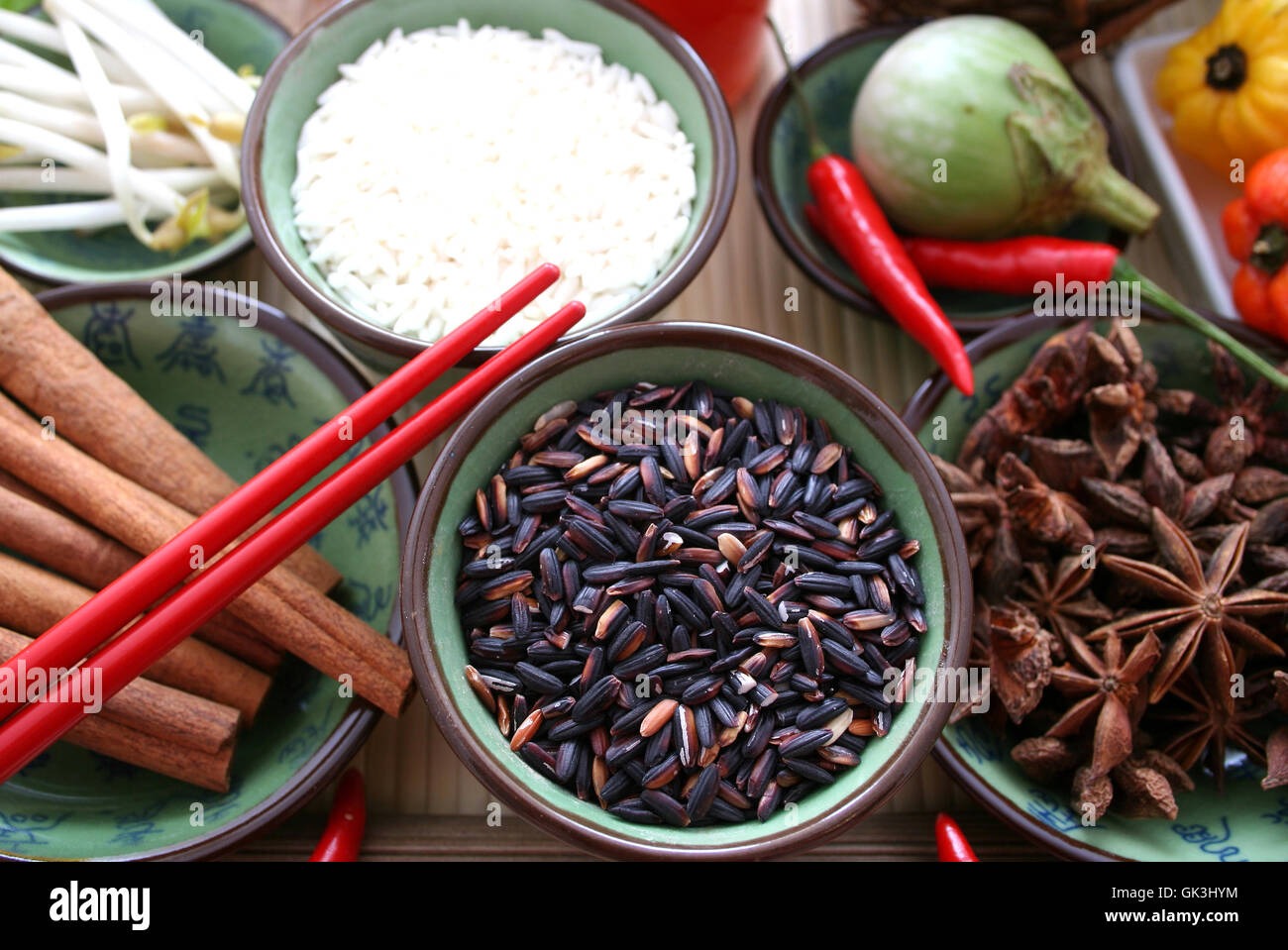 asia rice china Stock Photo - Alamy