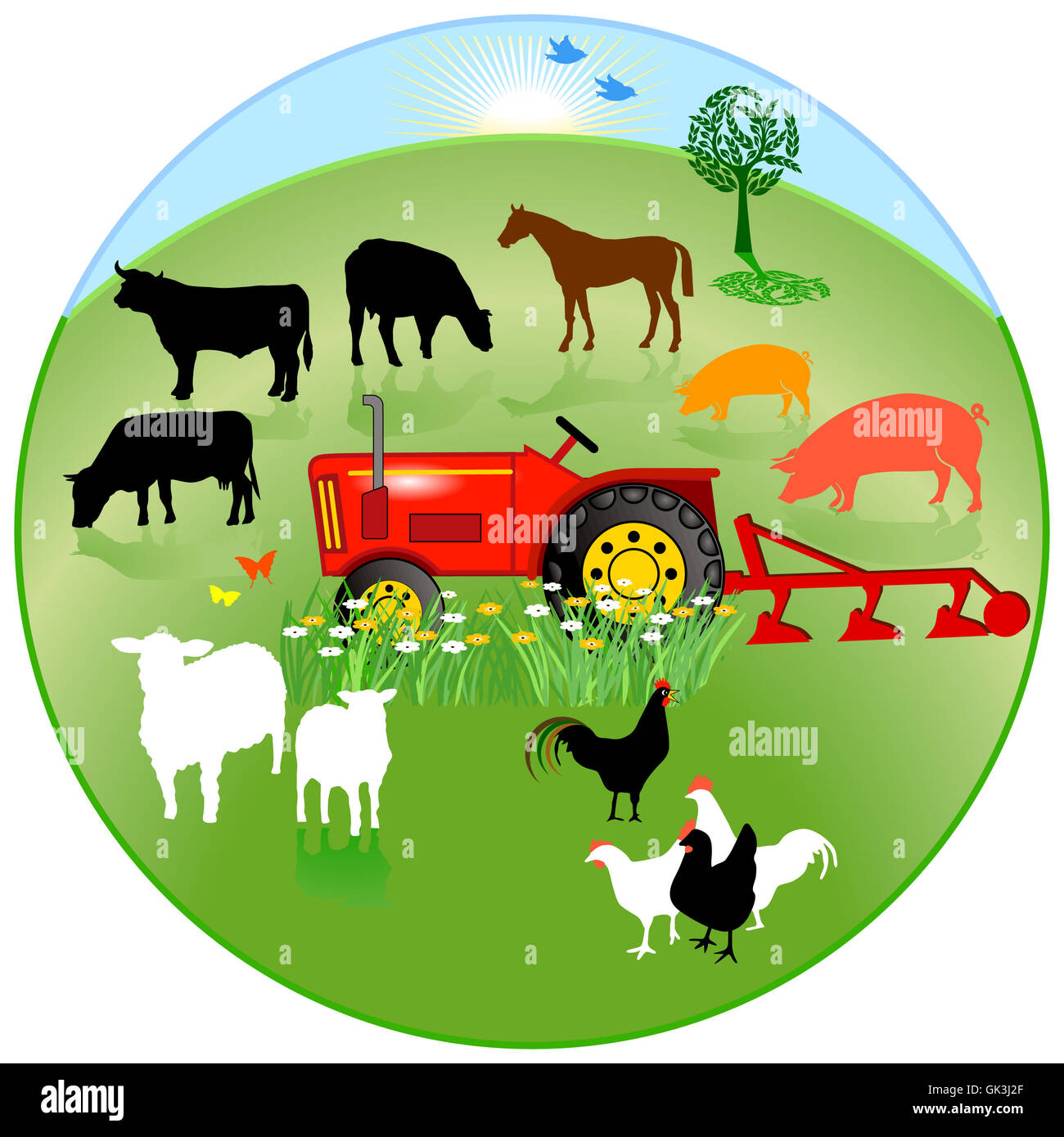 Sign signal agriculture farming hi-res stock photography and images - Alamy