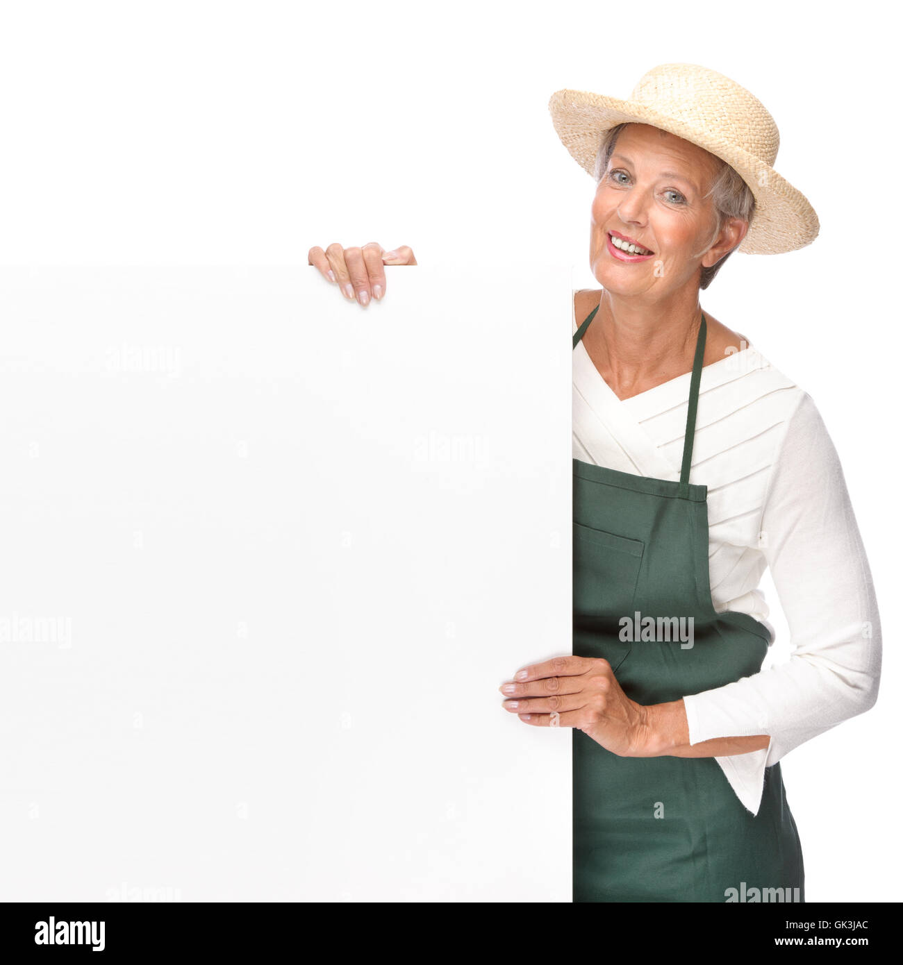 Active woman friendly smile Cut Out Stock Images & Pictures - Alamy