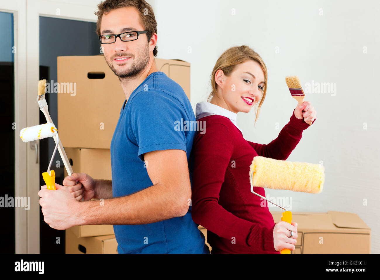 Packkartons hi-res stock photography and images - Alamy