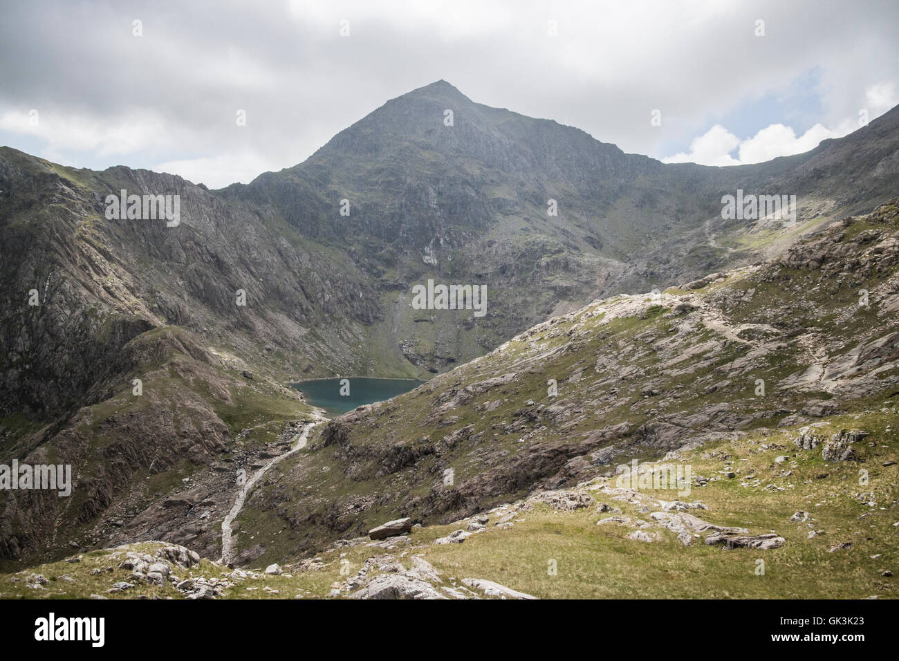 Mount Snowdon, Snowdonia, Wales Stock Photo - Alamy