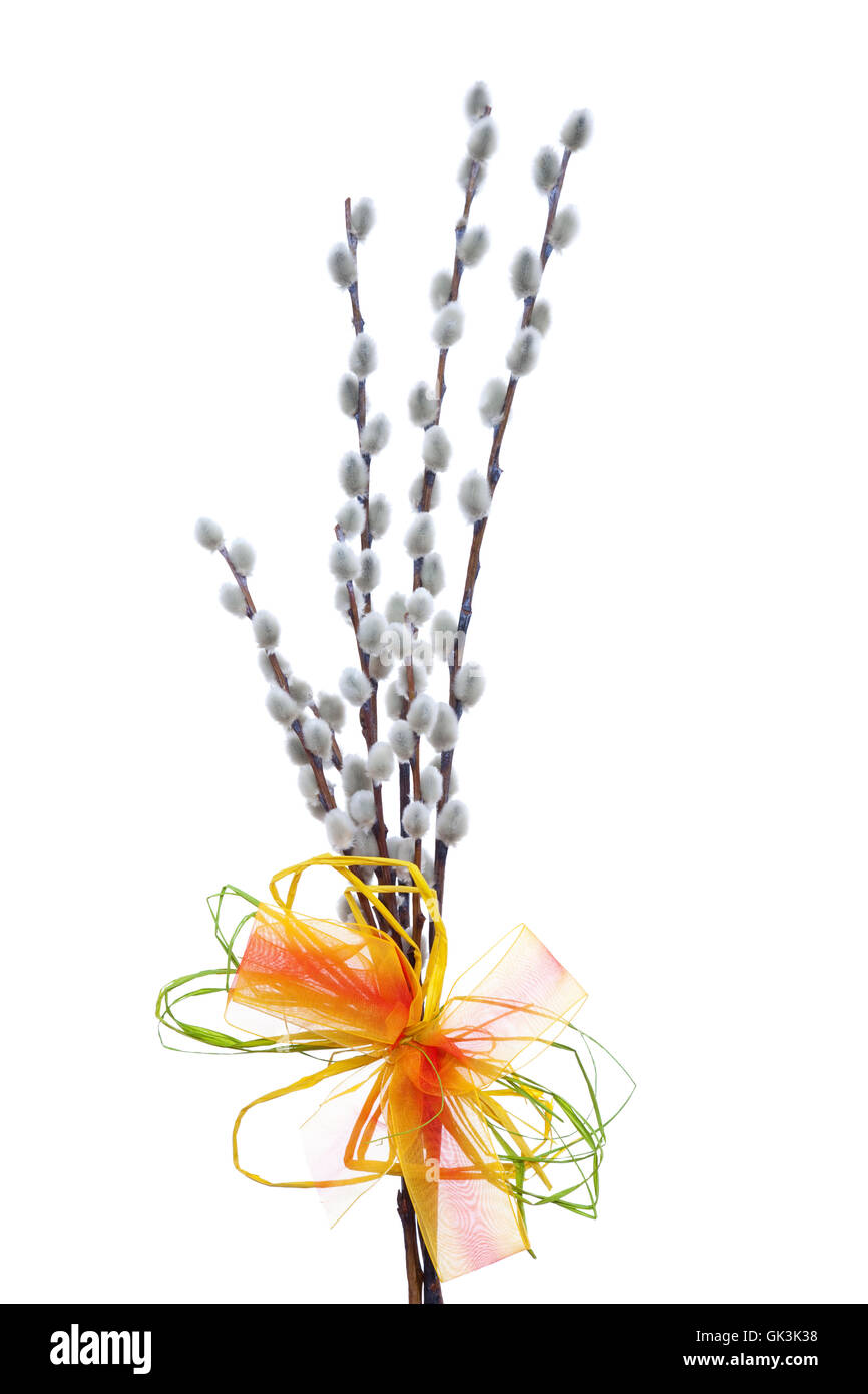 easter branch bouquet Stock Photo - Alamy