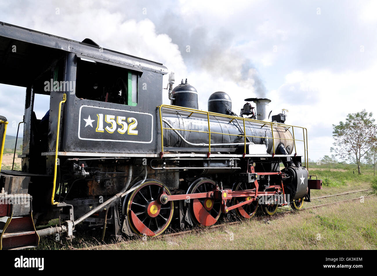 railway locomotive train Stock Photo - Alamy