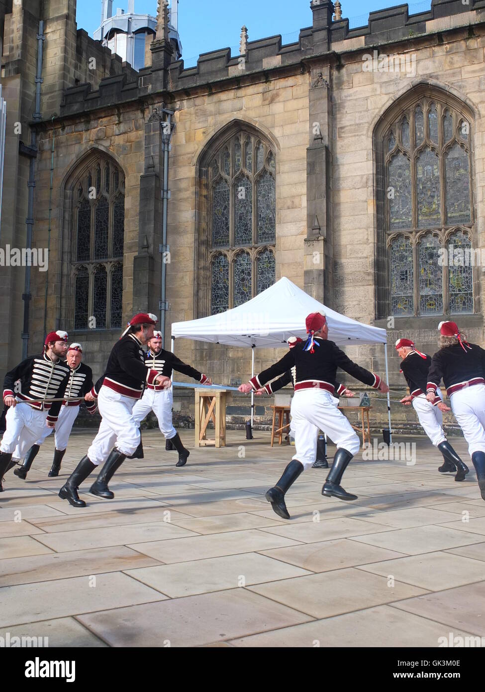 Handsworth Sword Dancers perform traditional sword dance at Sheffield ...