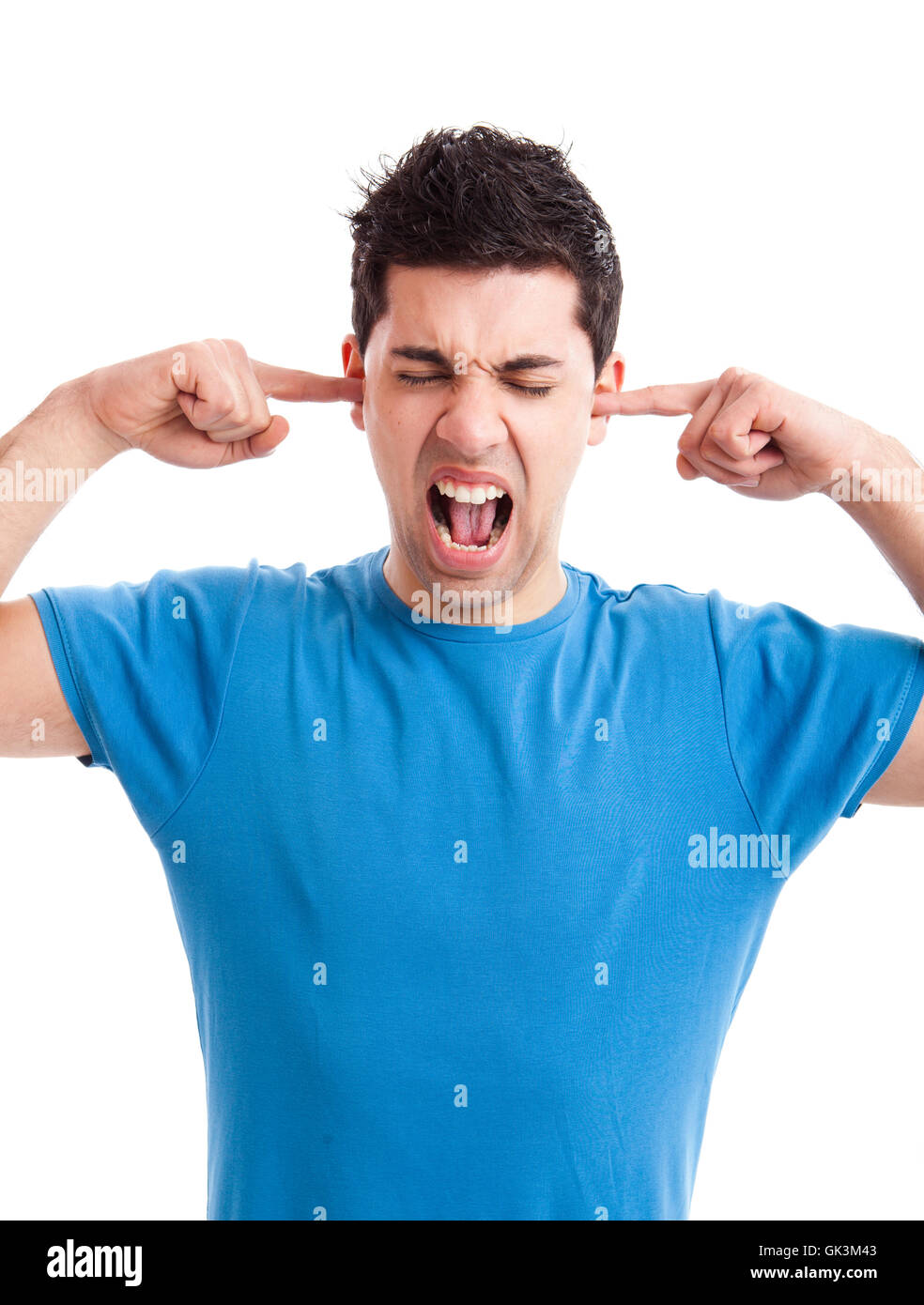 ears loud noise Stock Photo - Alamy