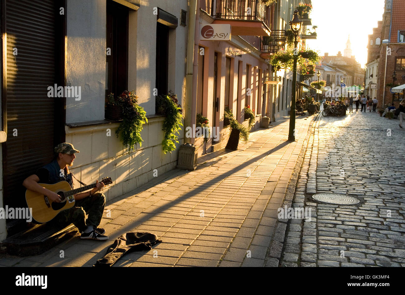 Vilnius, Lithuania --- Street scene, Vilnius, Lithuania --- Image by ...