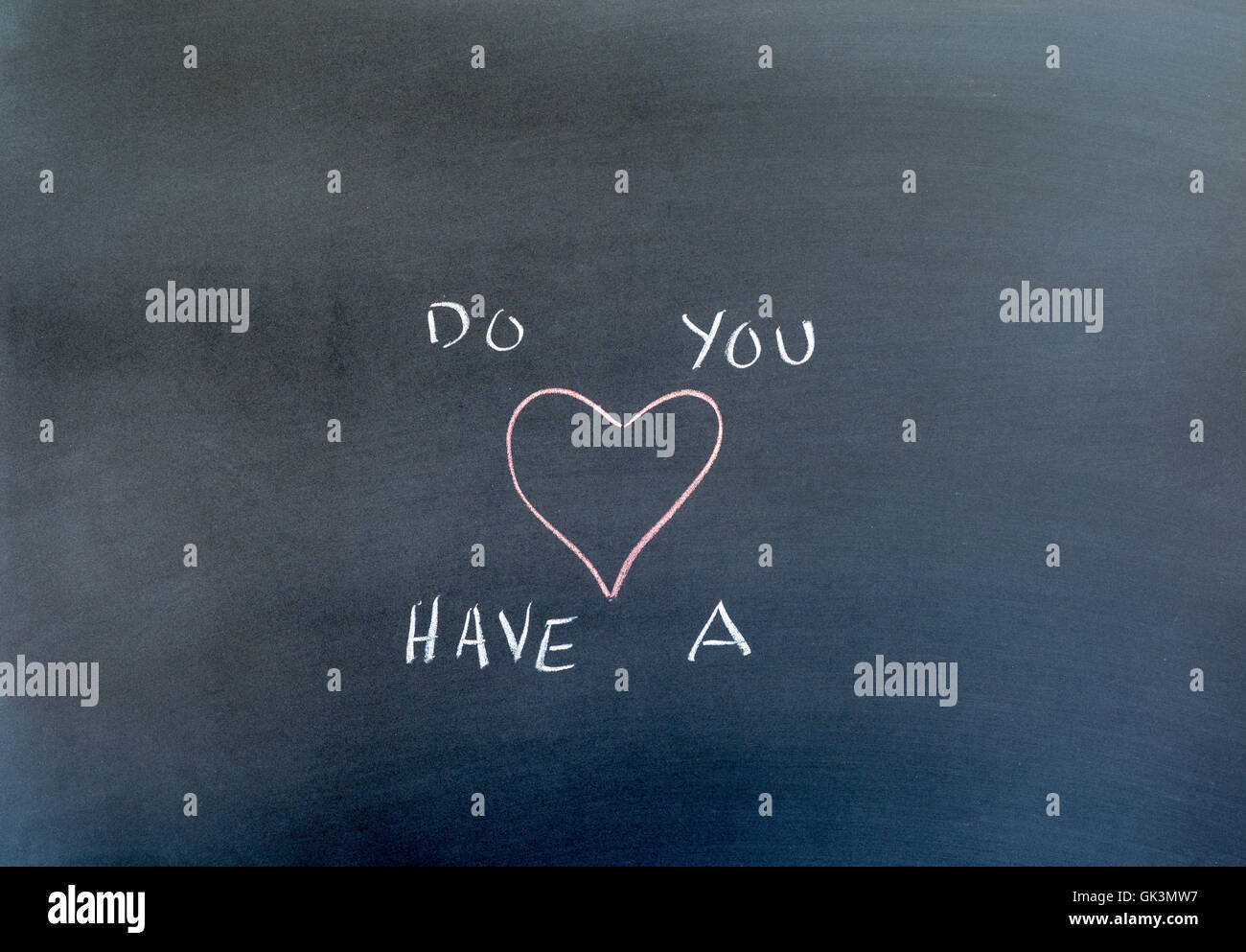 Chalkboard Font Heart