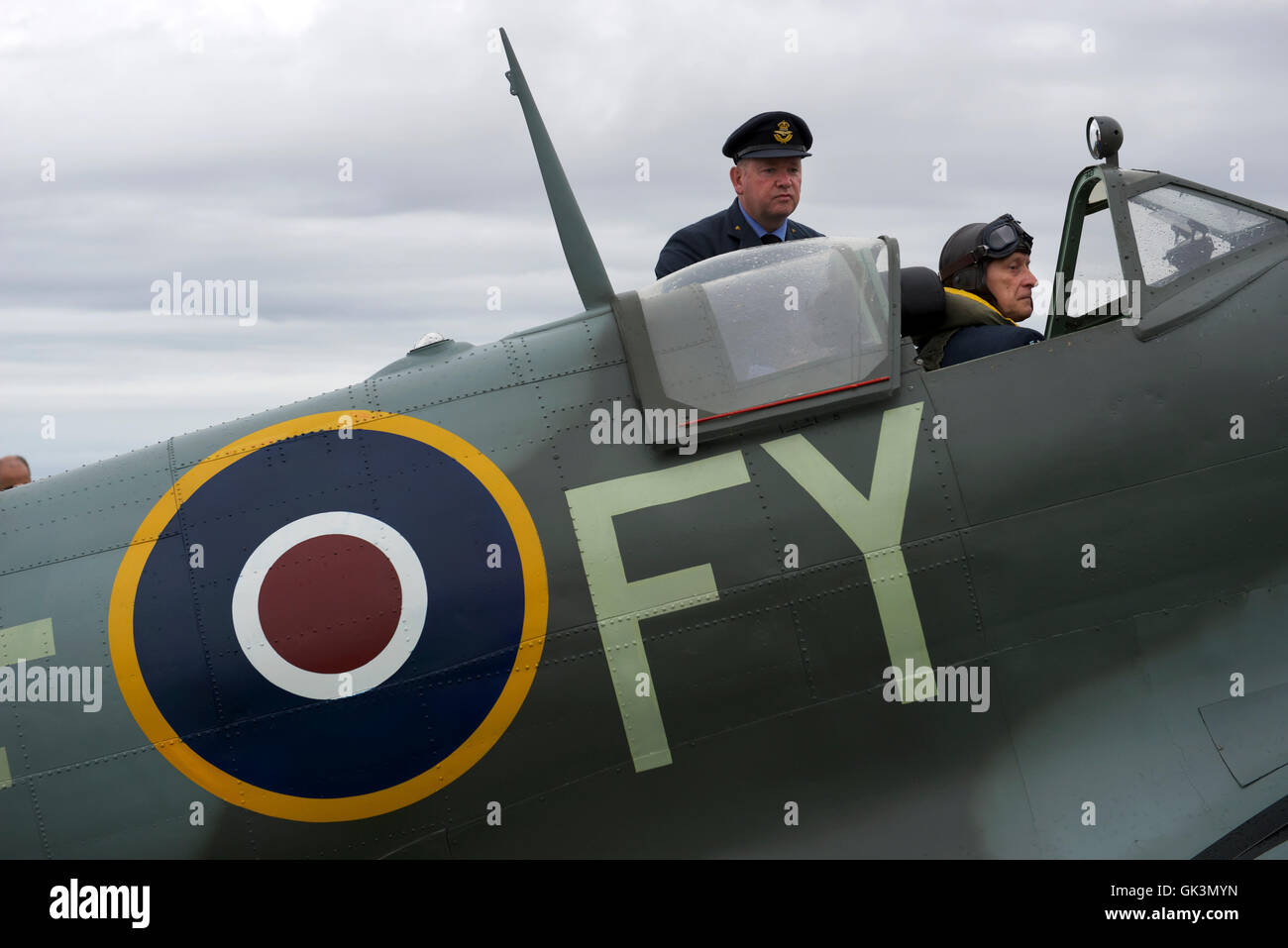 The lytham spitfire hi-res stock photography and images - Alamy
