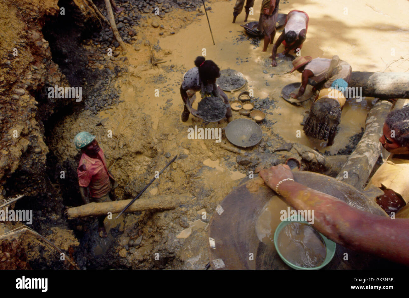 Colombia gold mine quibdo choco hi-res stock photography and images - Alamy