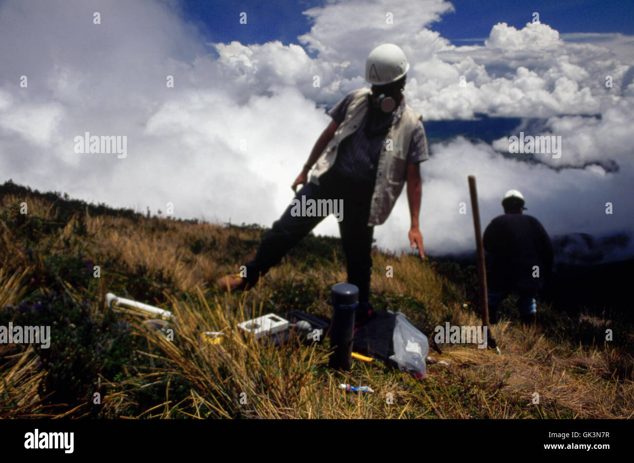Volcanologist 1980 hi-res stock photography and images - Alamy