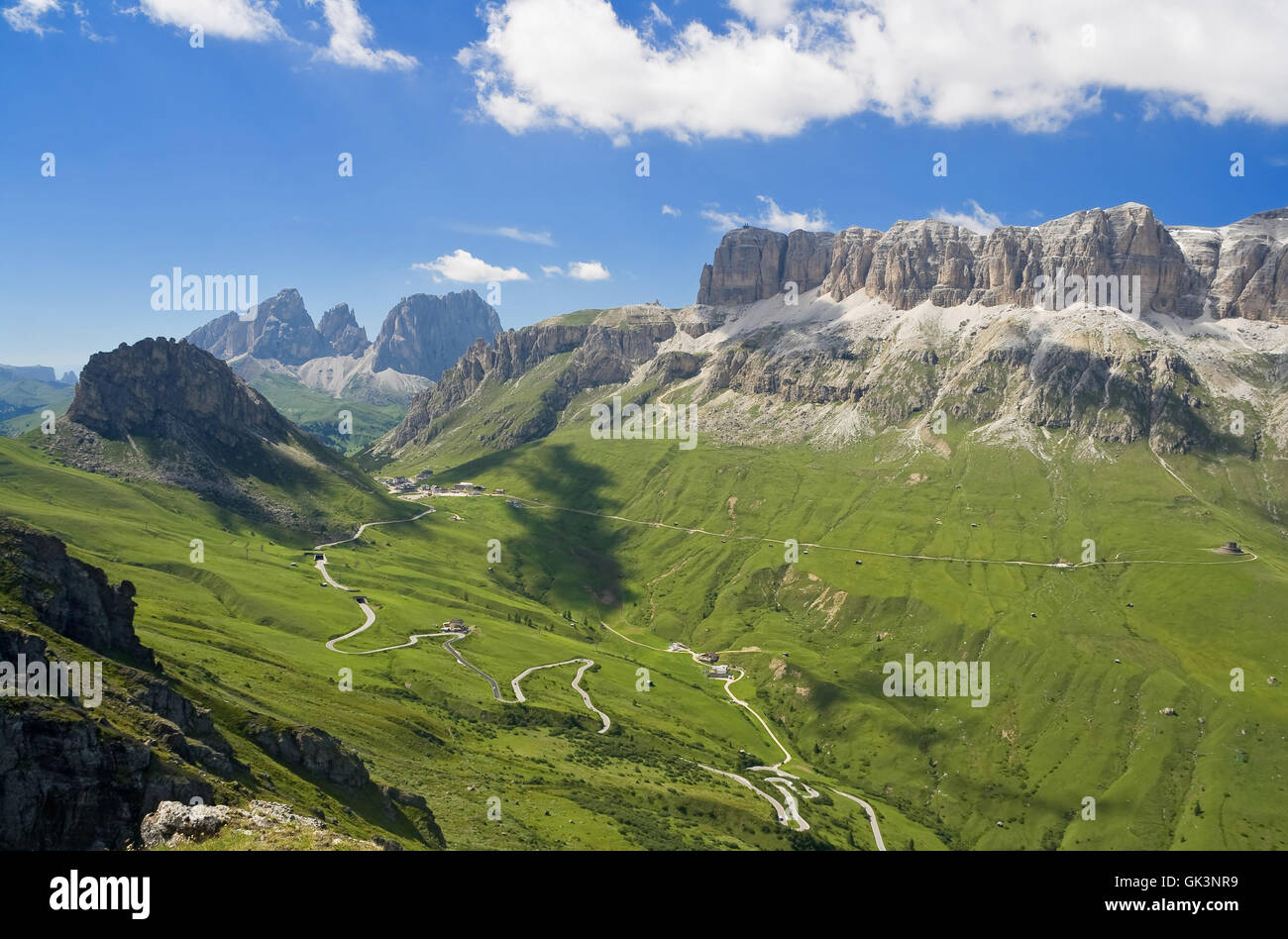 dolomites alps summer Stock Photo - Alamy