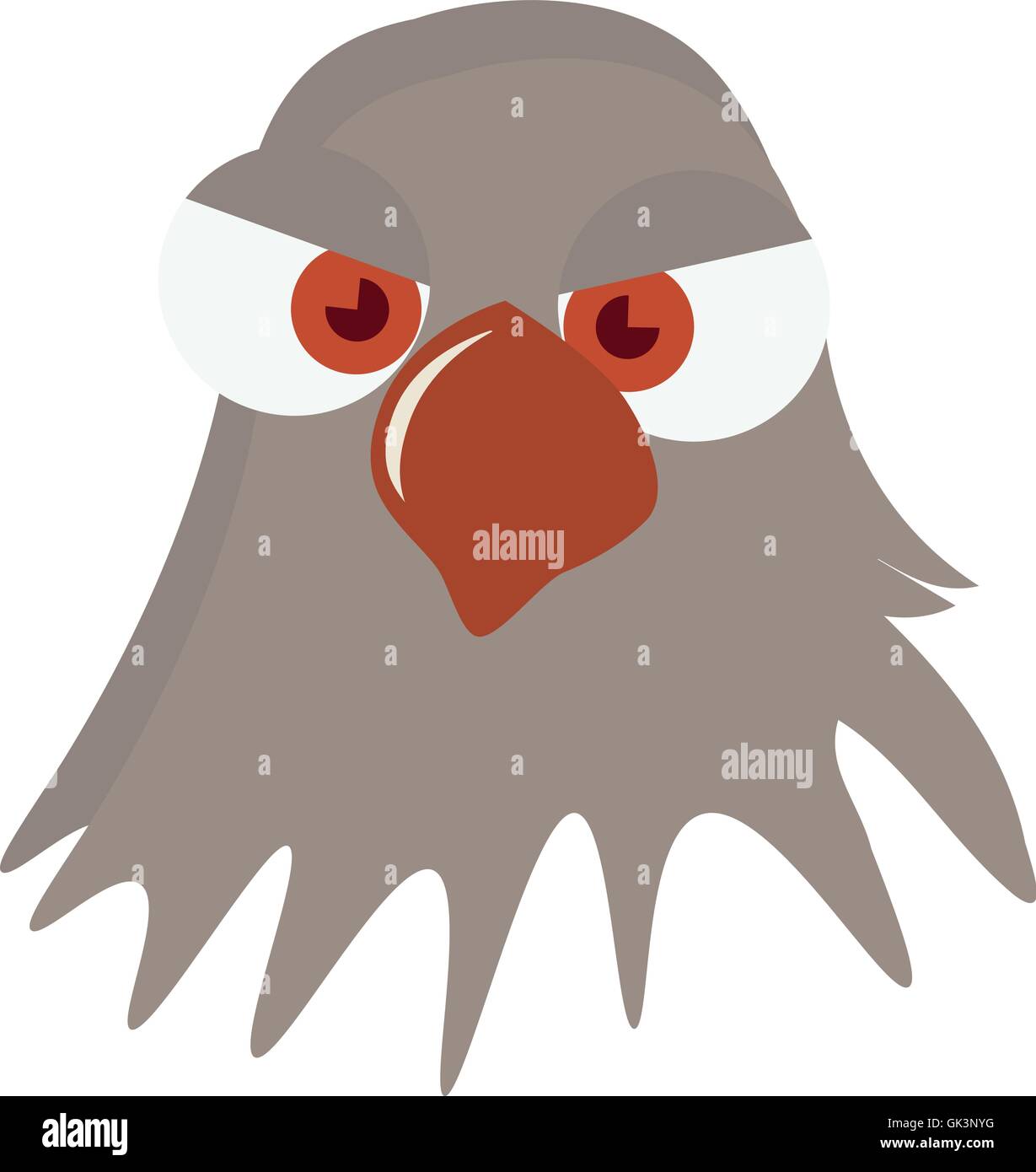 Birds Head Portrait Stock Vector Image & Art - Alamy