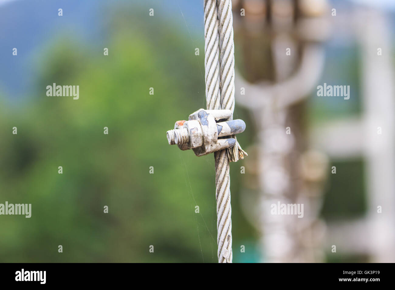 Wire rope sling hi-res stock photography and images - Alamy