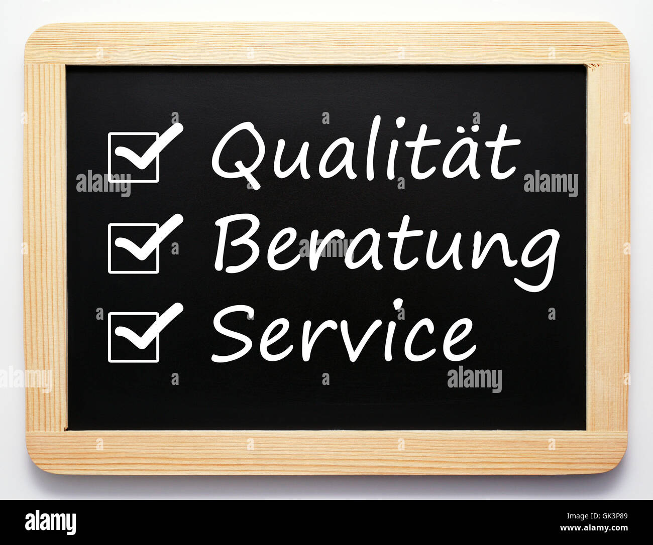 quality / consulting / services - business concept Stock Photo - Alamy