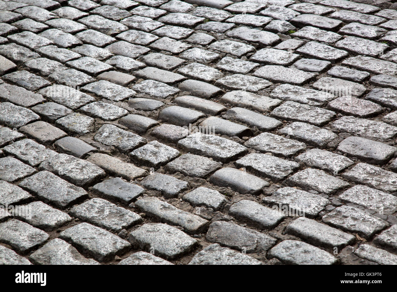 Cobbled Stone Street, Durham, England, UK Stock Photo - Alamy