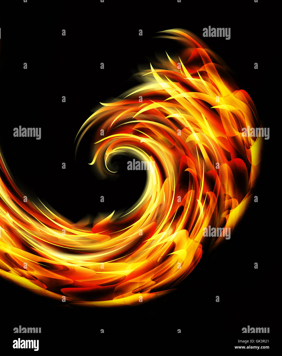 Red blaze fire explosion flame hi-res stock photography and images - Alamy