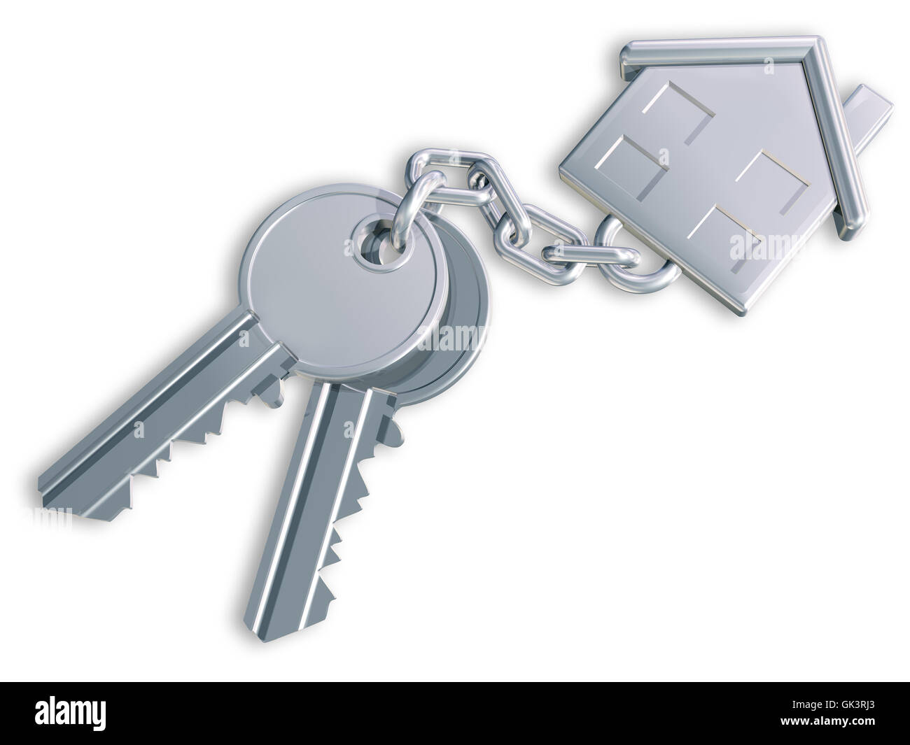 house building key Stock Photo - Alamy