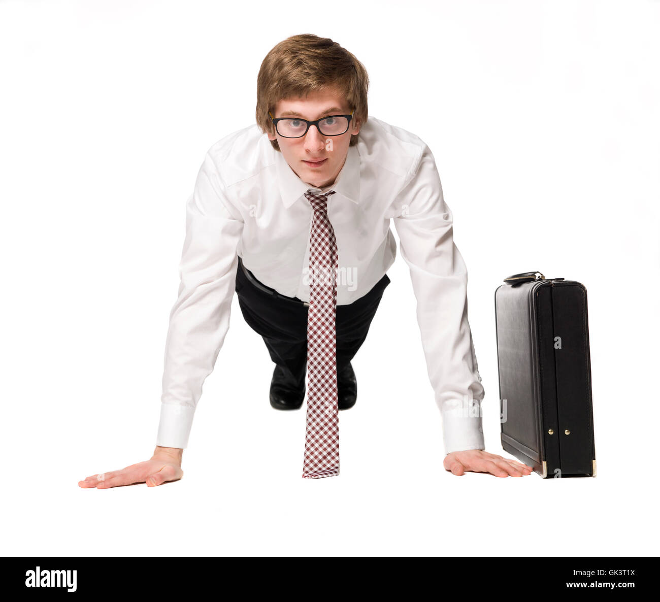 office strong male Stock Photo - Alamy