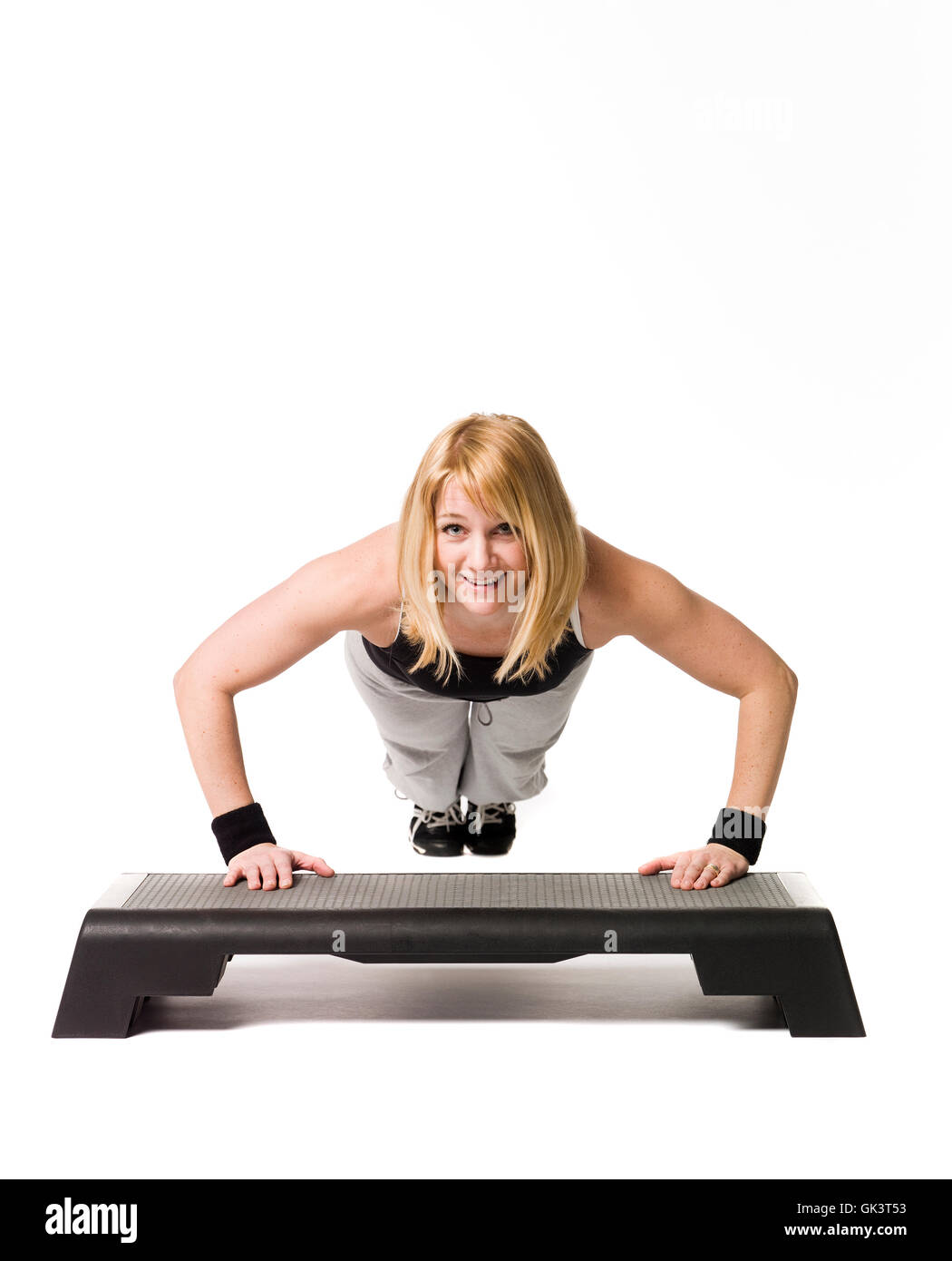 Woman enthusiastic work Cut Out Stock Images & Pictures - Alamy