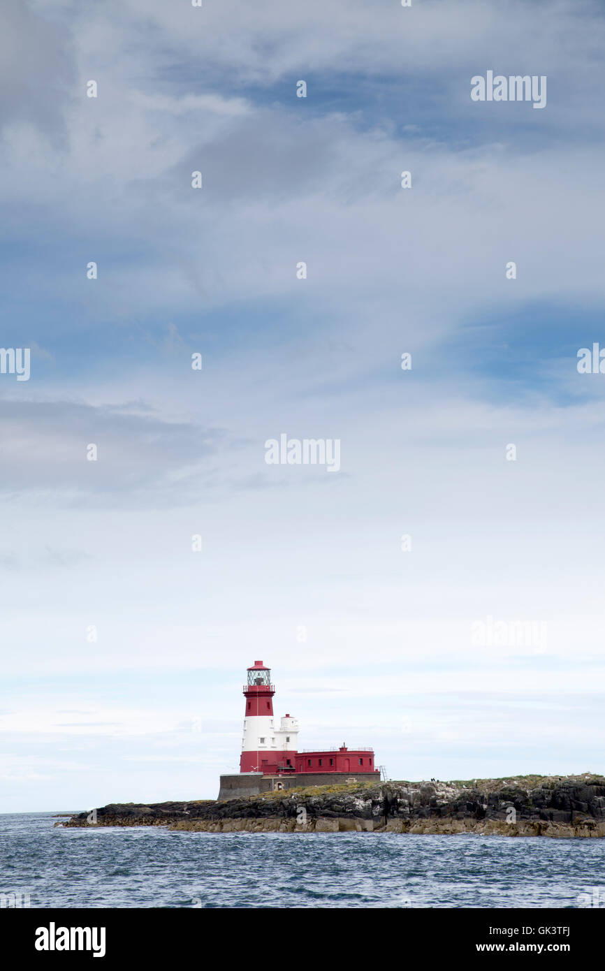 Longstone Lighthouse, Outer Farne Island; Northumberland; England; UK ...