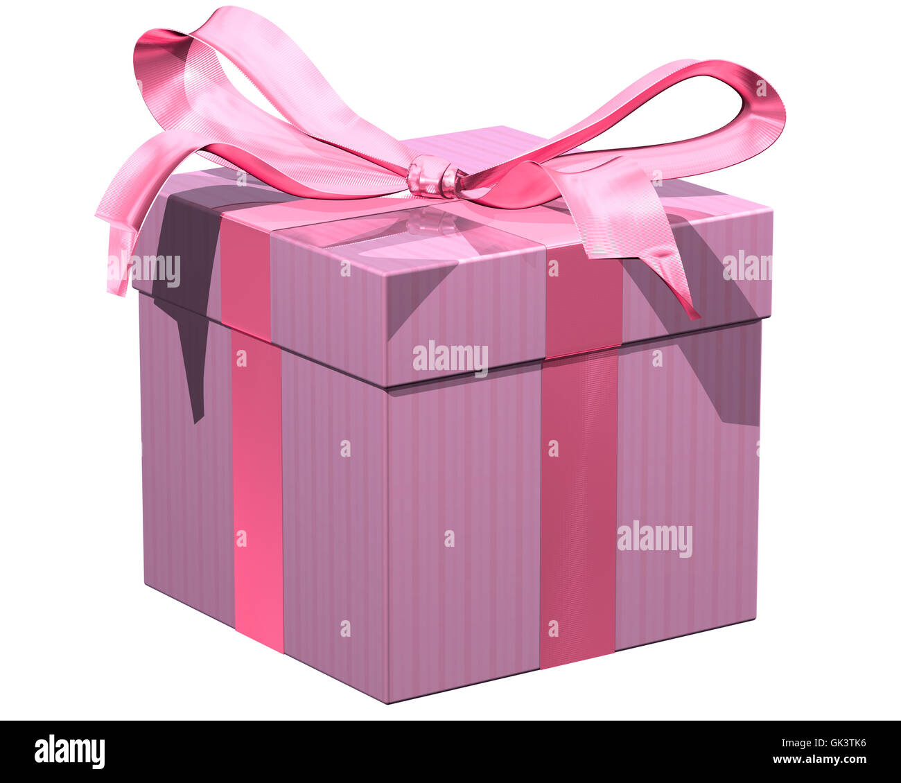 Gift box present Cut Out Stock Images & Pictures - Alamy