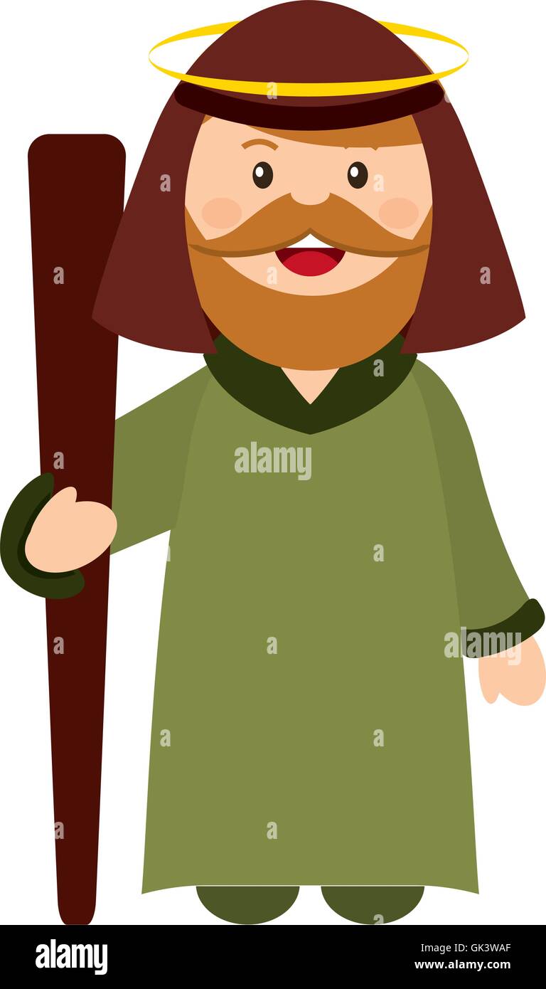 manger character cartoon isolated icon Stock Vector Image & Art - Alamy