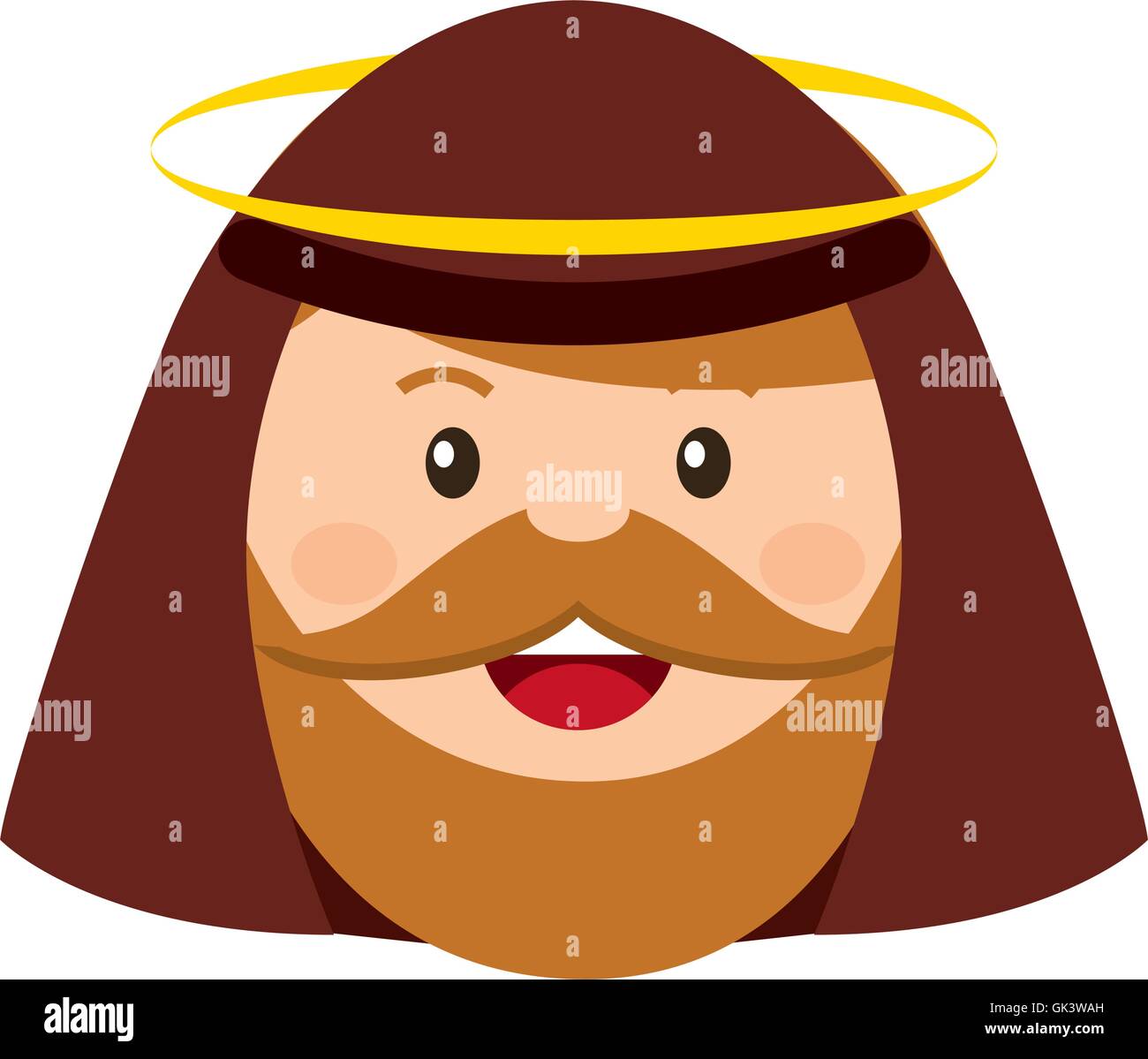manger character cartoon isolated icon Stock Vector Image & Art - Alamy